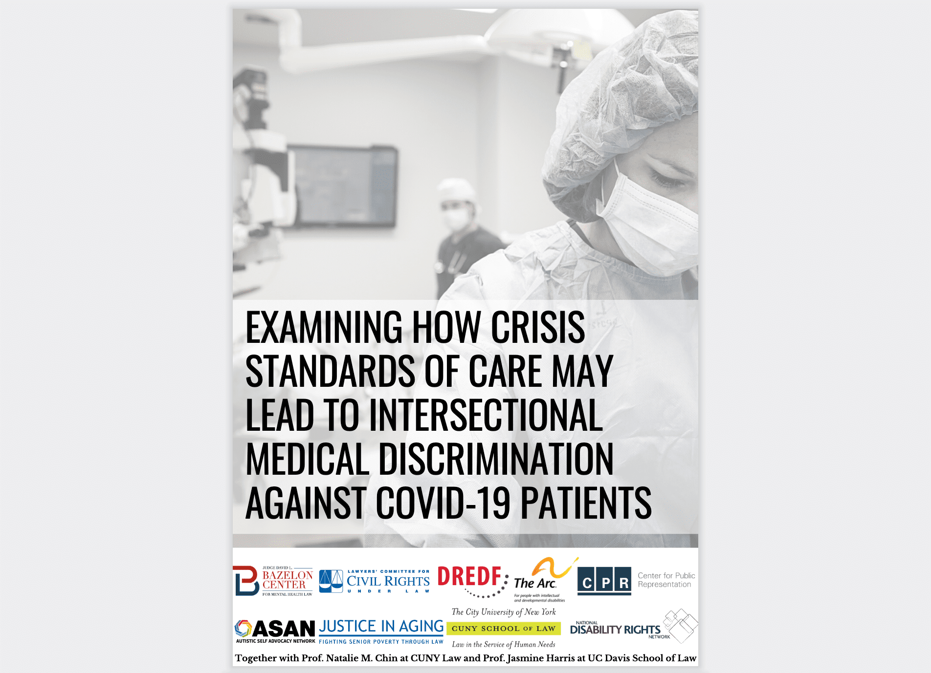 New Report Released on Intersectional Medical Discrimination During ...